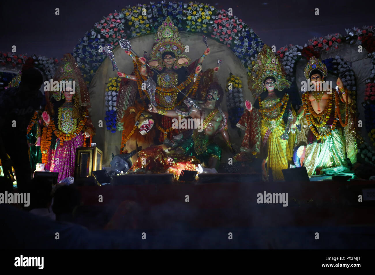 Goddess durga stands hi-res stock photography and images - Alamy