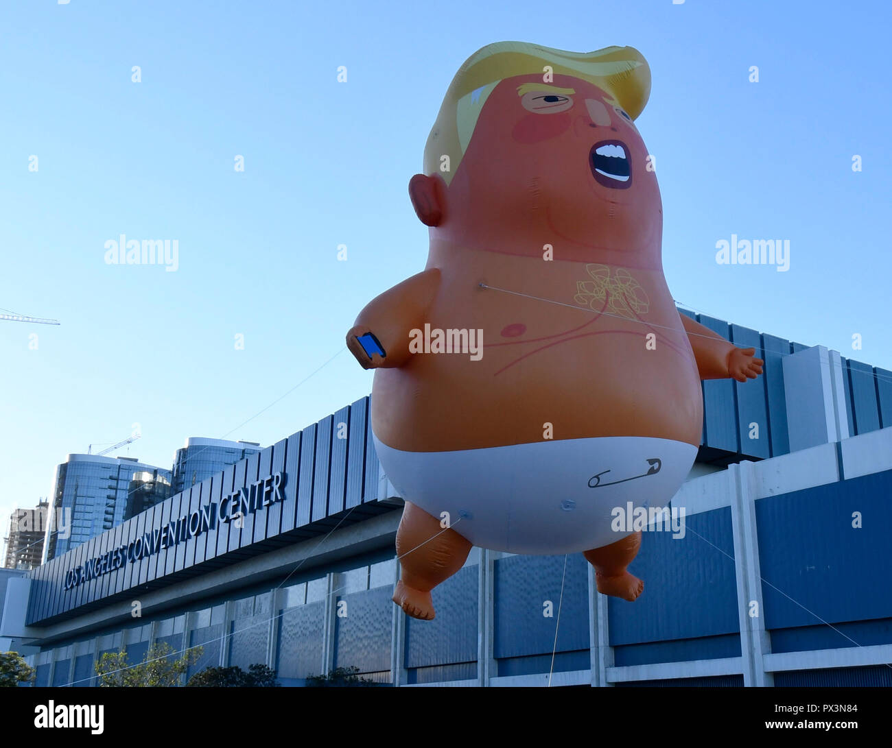 Trump in a diaper hi-res stock photography and images - Alamy