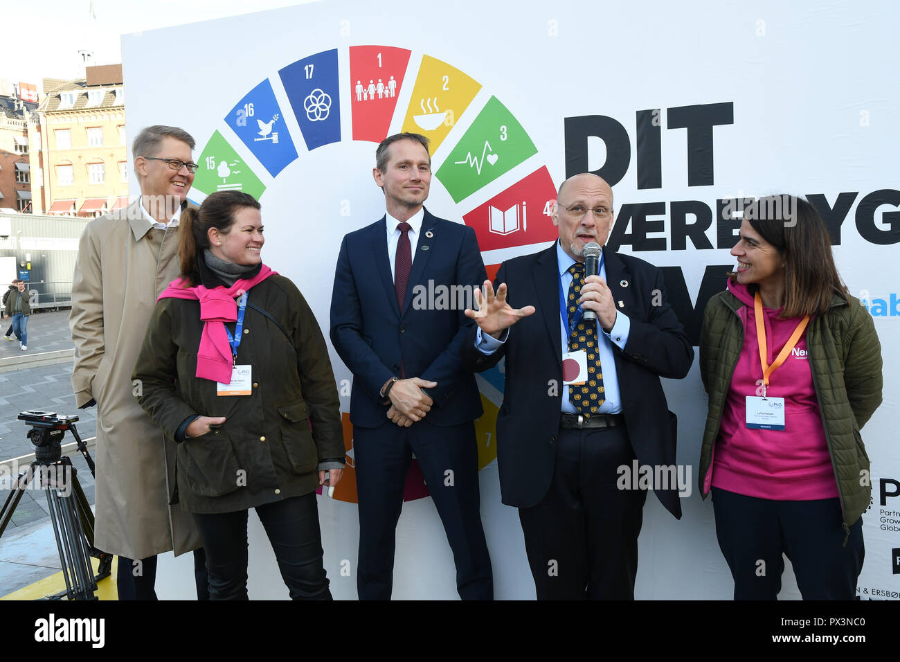 Copenhagen/Denmark 19.October 2018.. Denmark's minister for finance ...