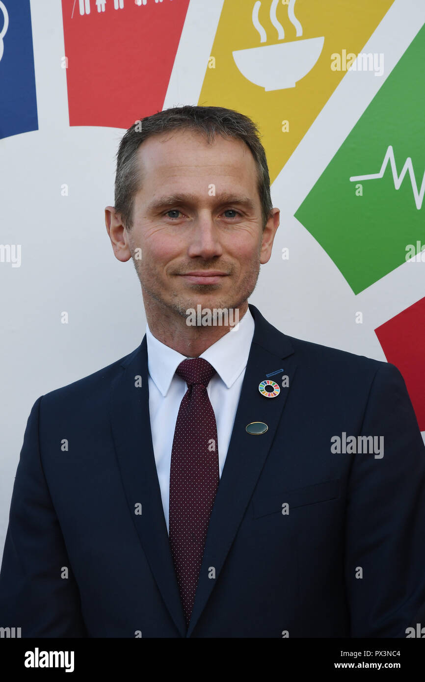 Copenhagen/Denmark 19.October 2018.. Denmark's minister for finance ...
