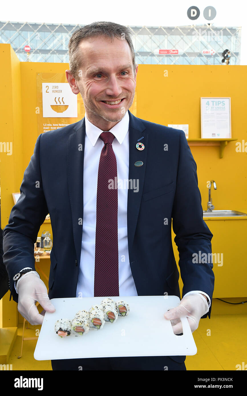 Copenhagen/Denmark 19.October 2018.. Denmark's minister for finance ...