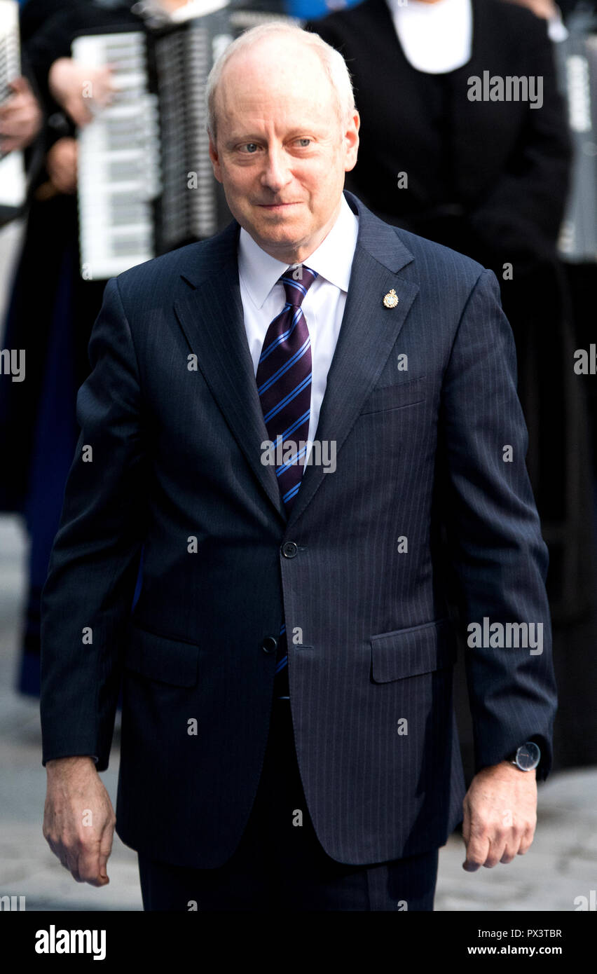 Oviedo, Spain. 19th October, 2018. American political philosopher ...