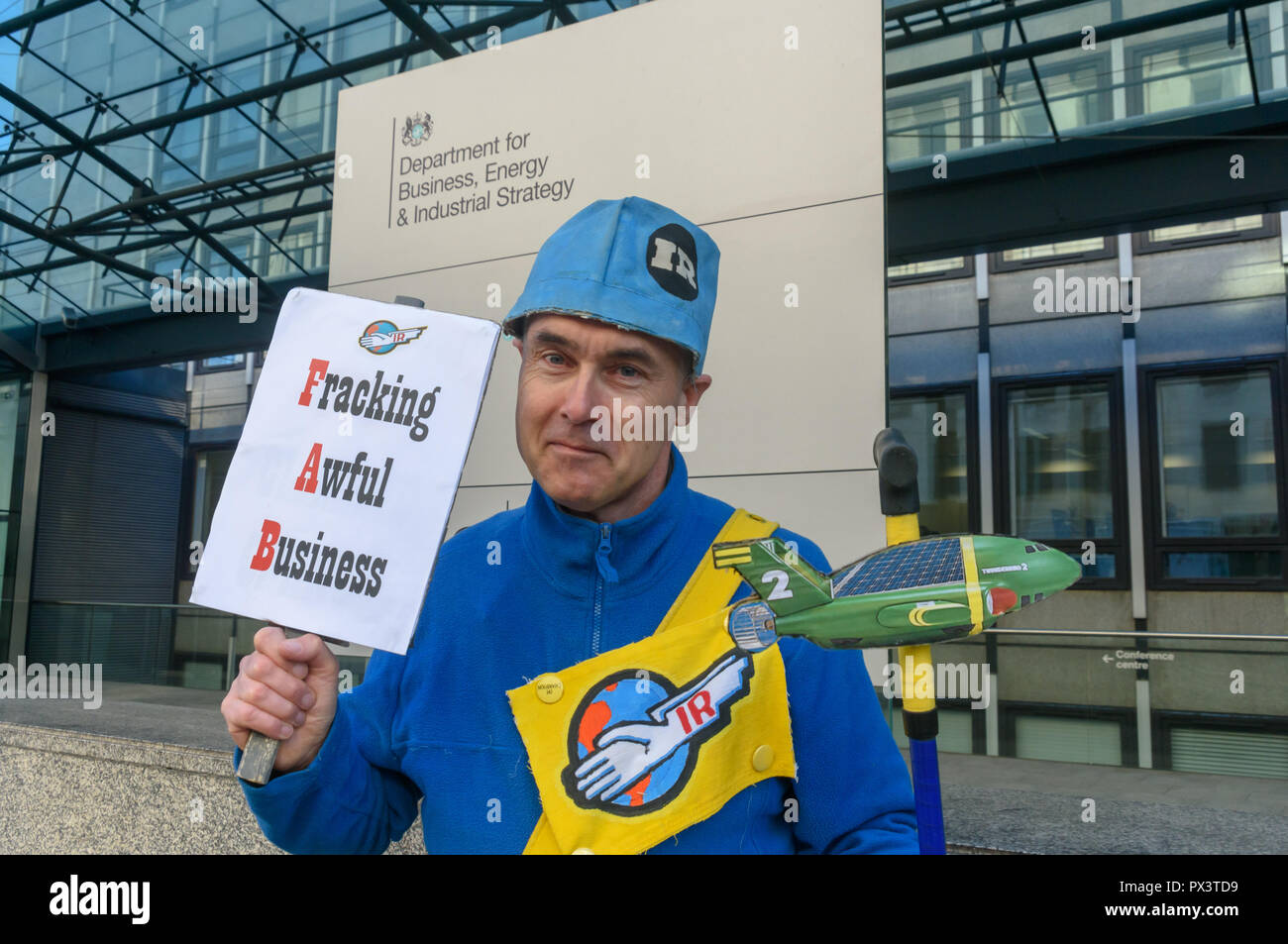 London, UK. October 19th, 2018. 'Commander Neil Godwin Tracy' of ...