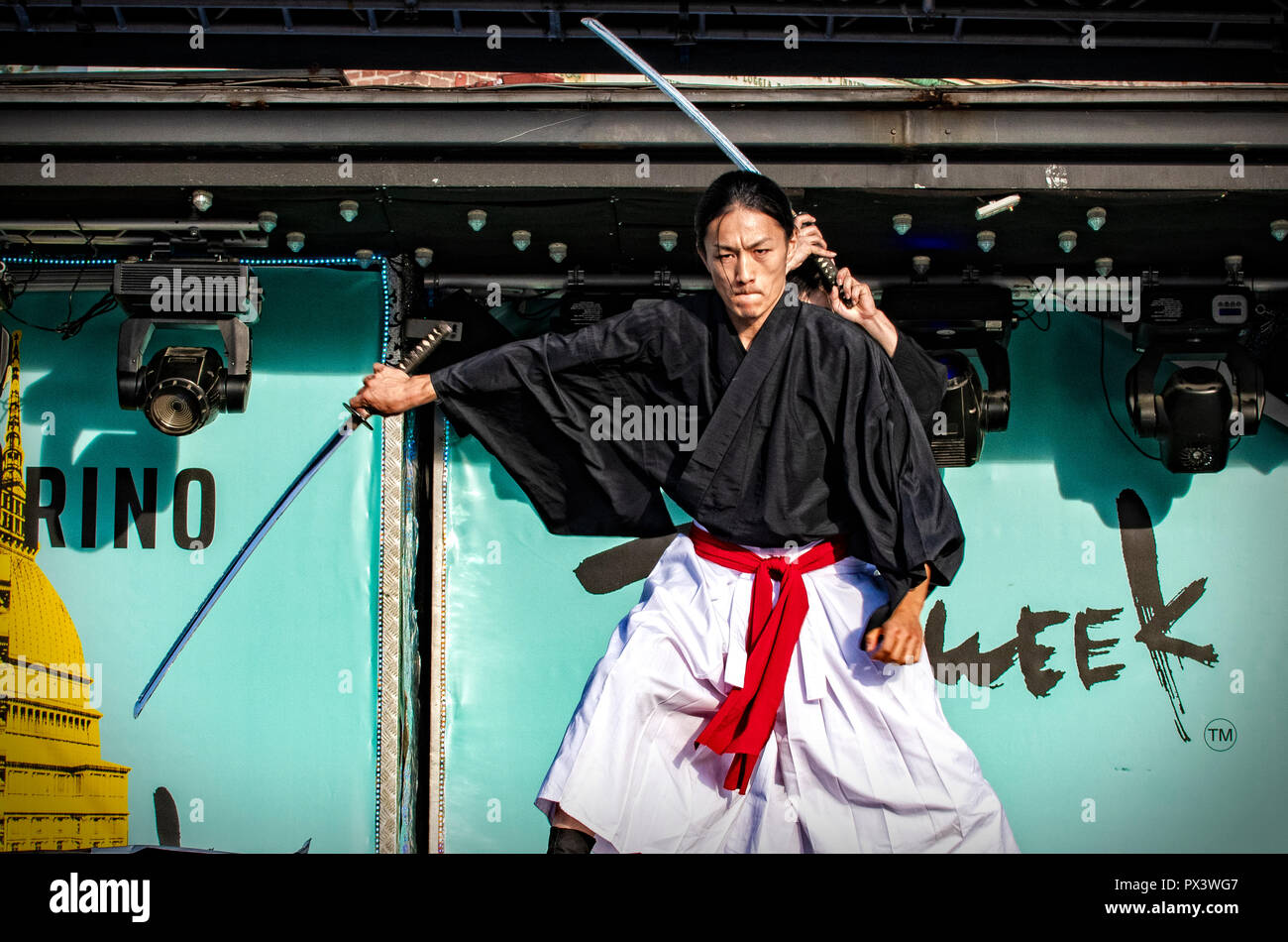 Performance with sword hi-res stock photography and images - Alamy