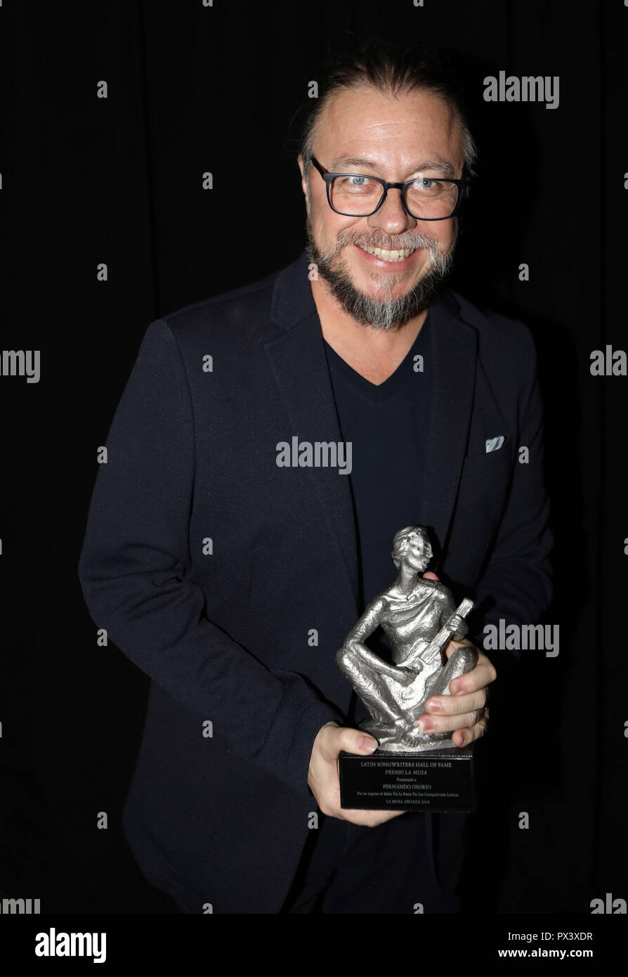 Miami, FL, USA. 18th Oct, 2018. Fernando Osorio at the 6th Anniversary ...
