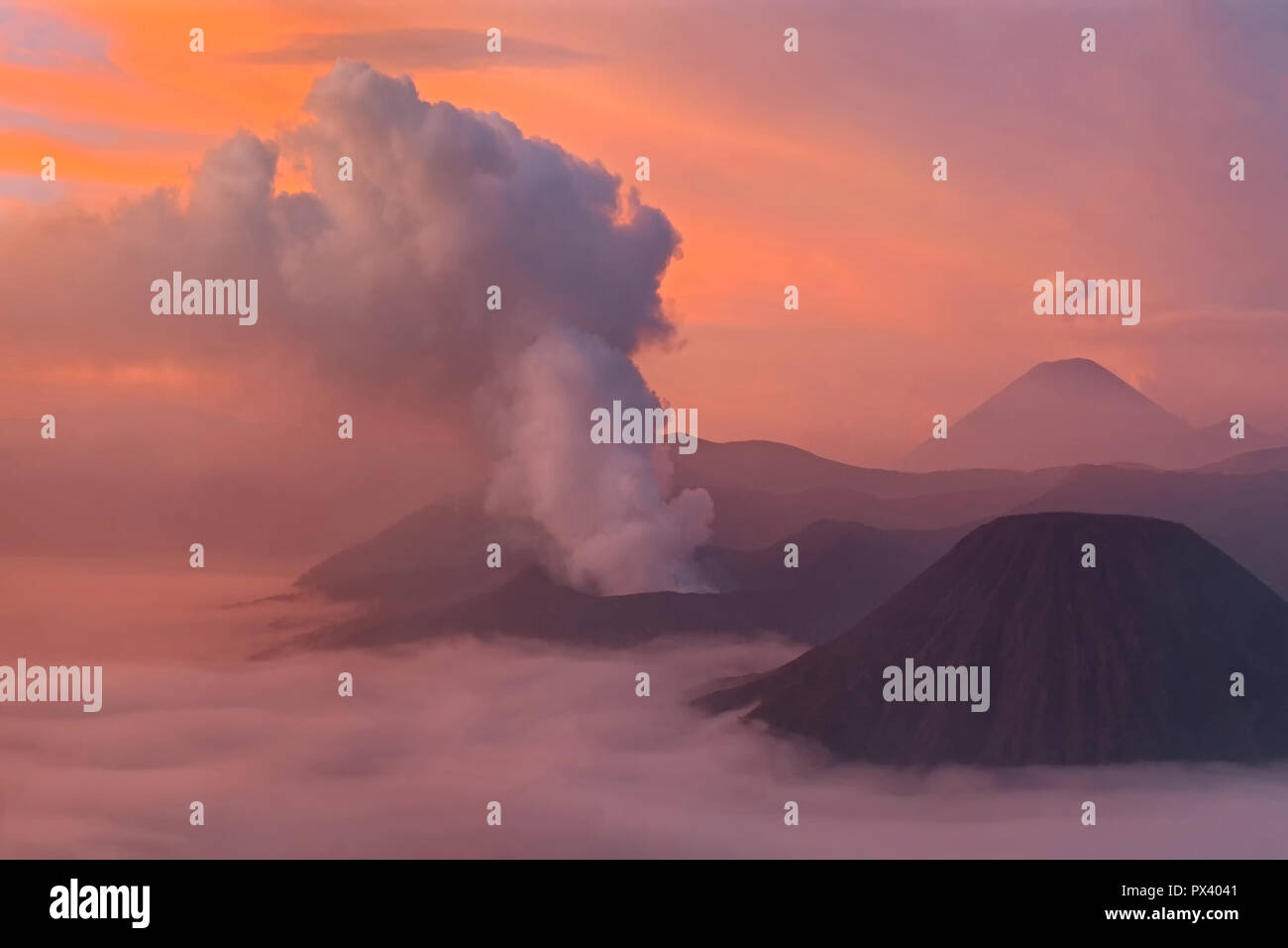 Smoke Fire Fog and Beauty Stock Photo - Alamy