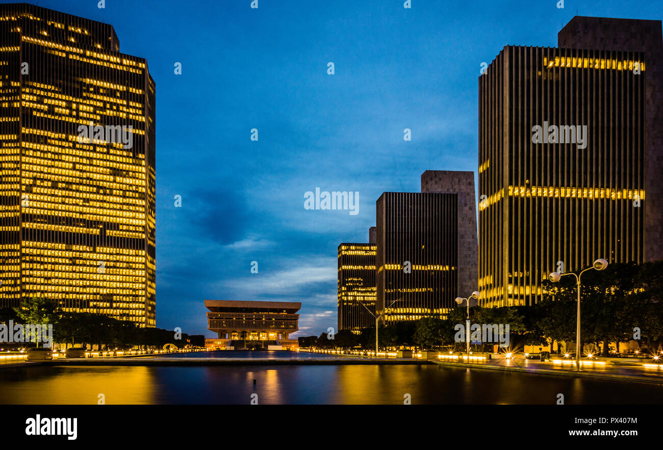 Governor Nelson A. Rockefeller Empire State Plaza Albany, New York, USA ...