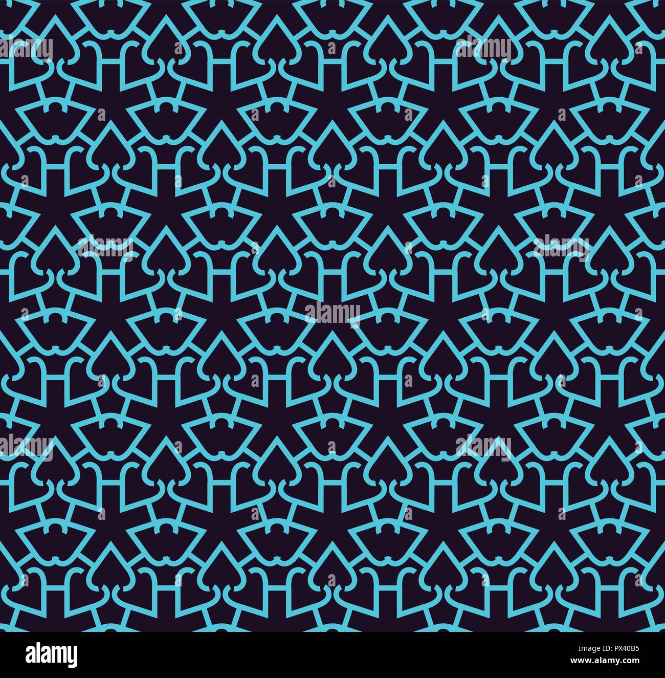 Geometric simple luxury blue minimalistic pattern with lines. Can be ...