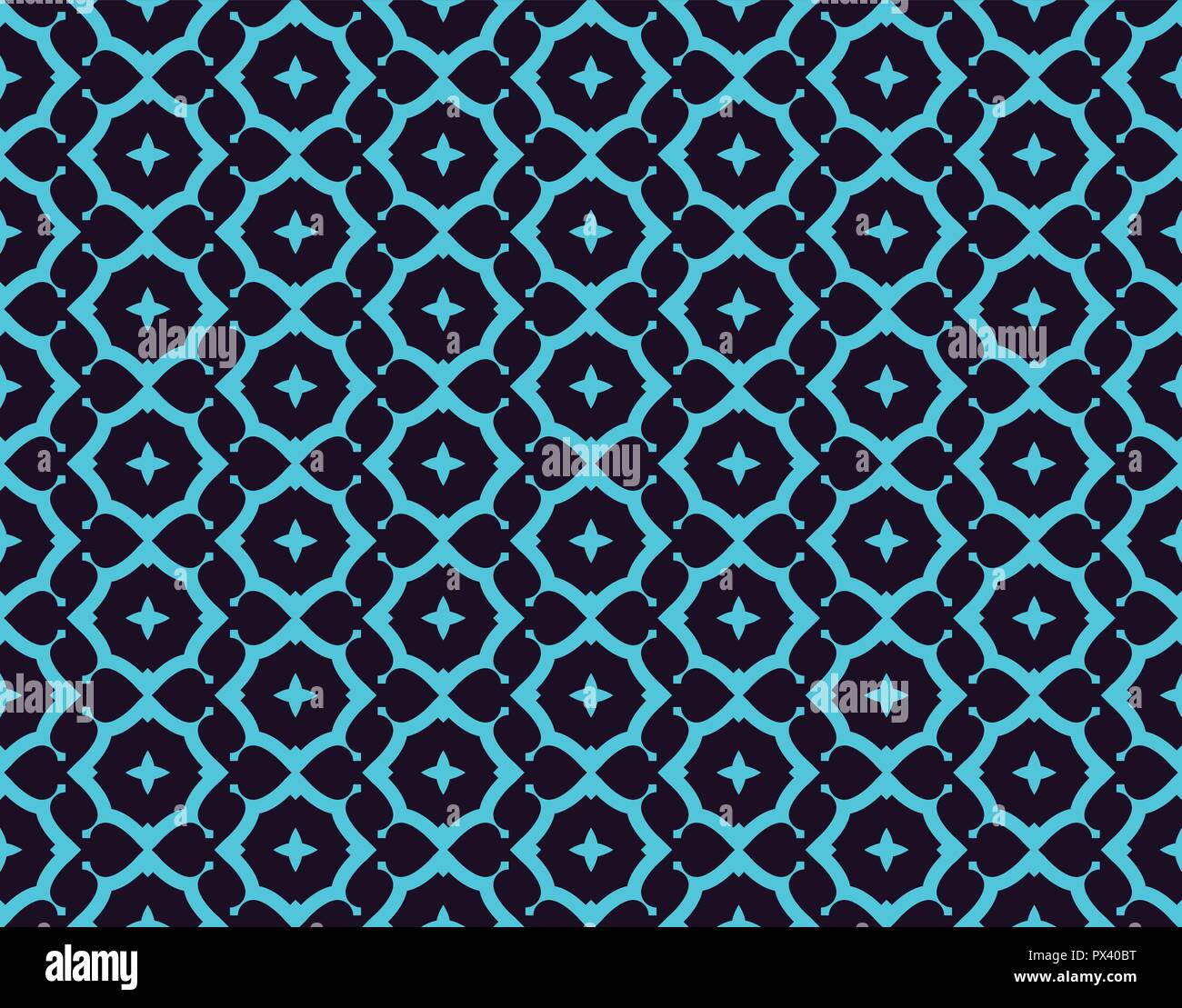Seamless Pattern Ornament Of Lines And Curls Linear Abstract
