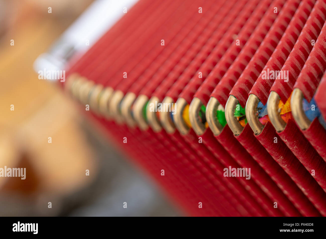Ancient musical instrument accordion Stock Photo - Alamy