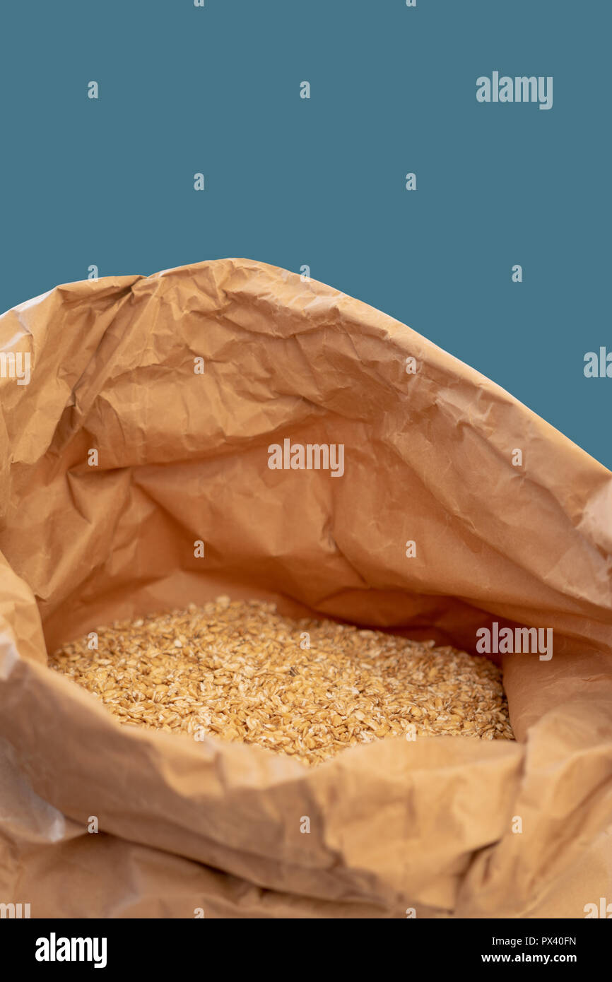 Brown bag oats hi-res stock photography and images - Alamy