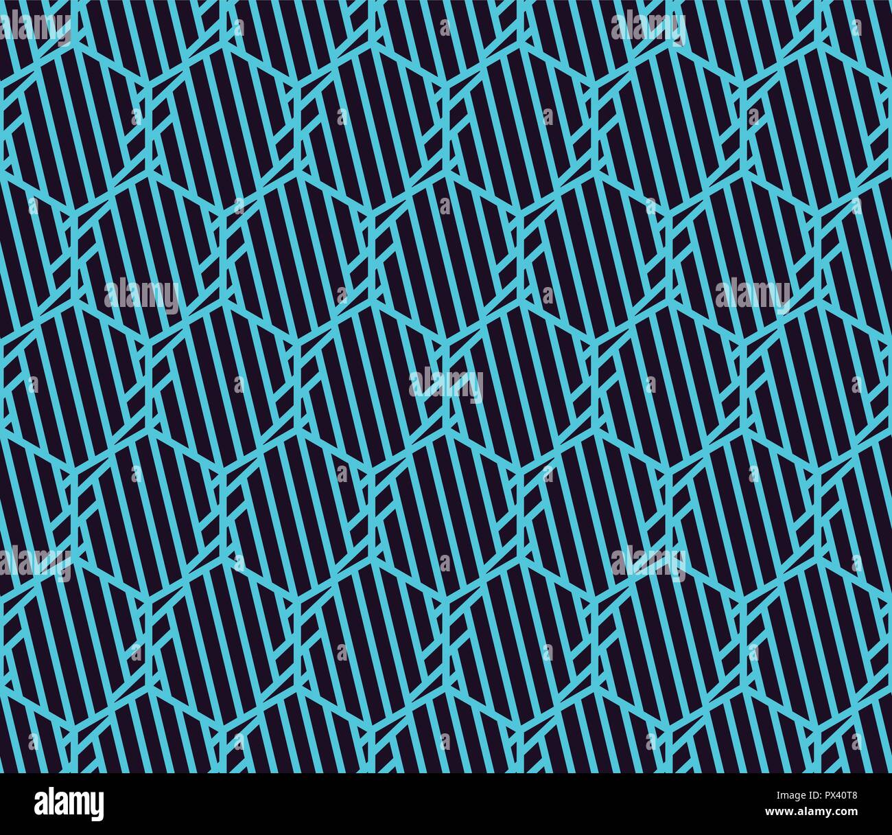 Vector seamless pattern. Modern stylish linear texture. Repeating ...