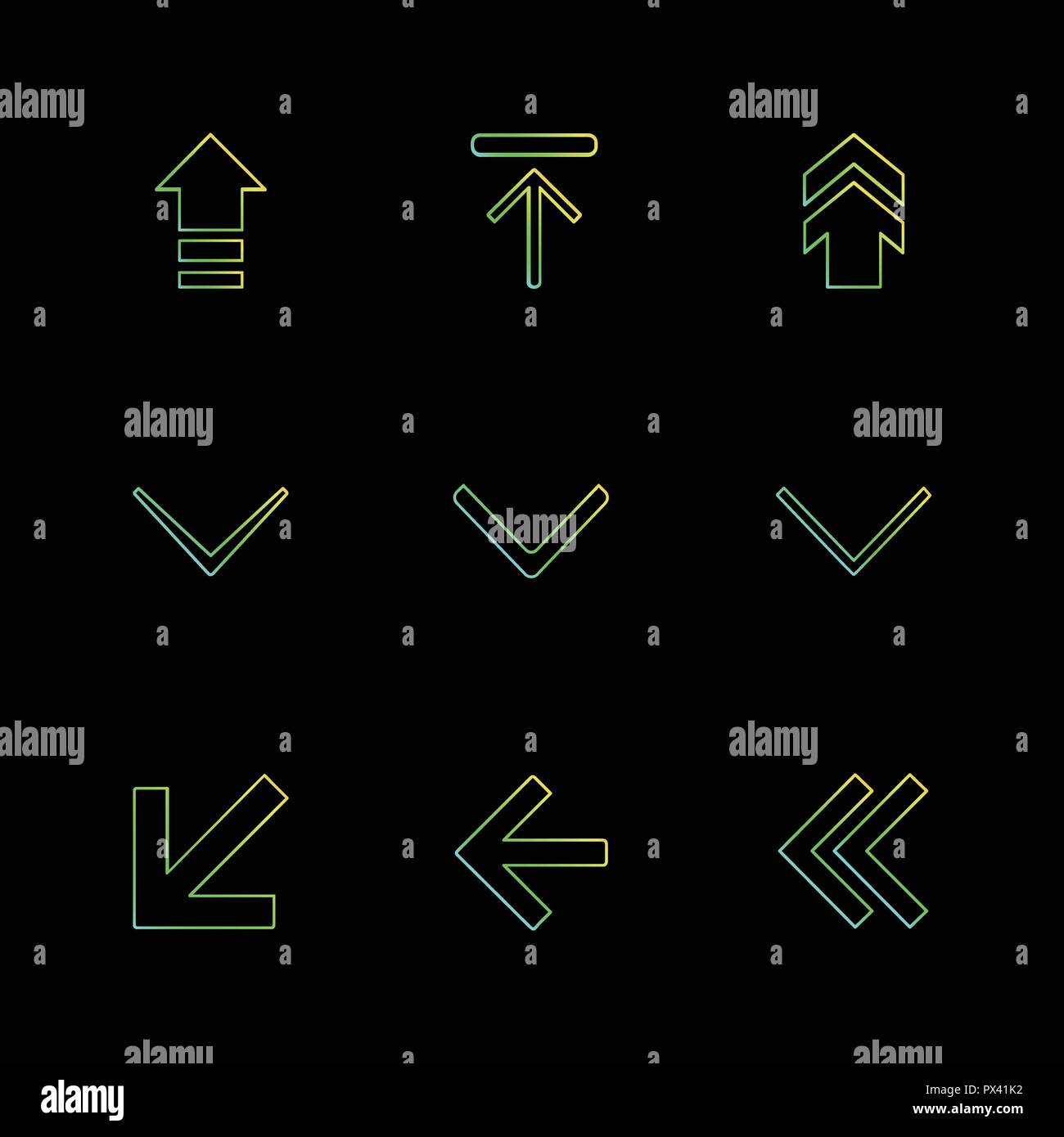 arrows , directions , pointer , arrow , user interface , pointer , up , down , left , right ...