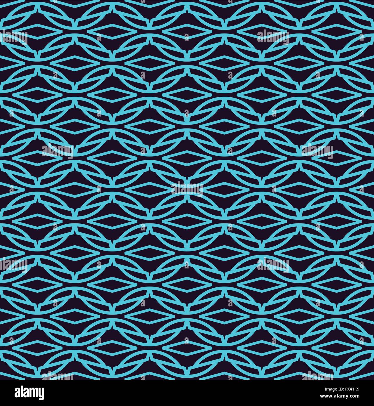 Vector Seamless Pattern Modern Stylish Linear Texture Repeating