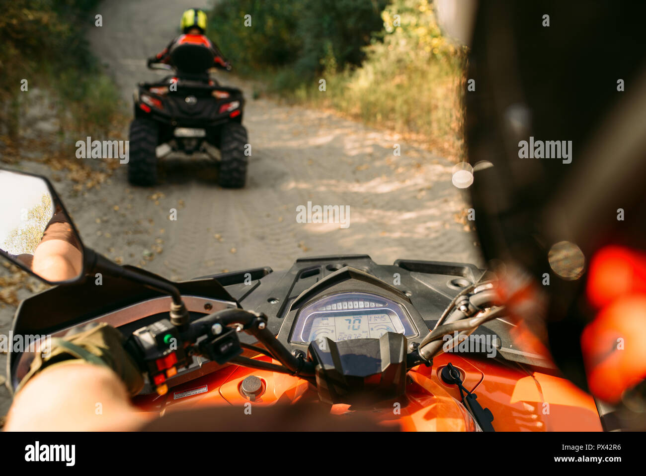 Atv driver hi-res stock photography and images - Alamy