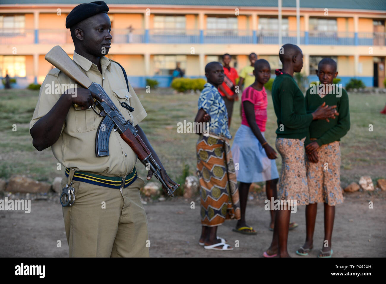 TANZANIA Mara, Tarime, village Masanga, region of the Kuria tribe who ...