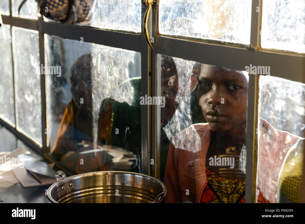 TANZANIA Mara, Tarime, village Masanga, region of the Kuria tribe who ...