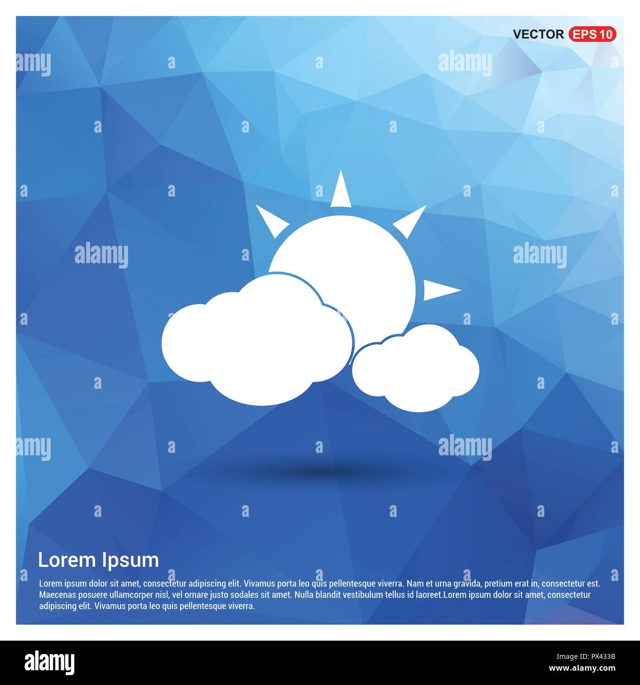 Sun Cloud Icon Stock Vector Image & Art - Alamy