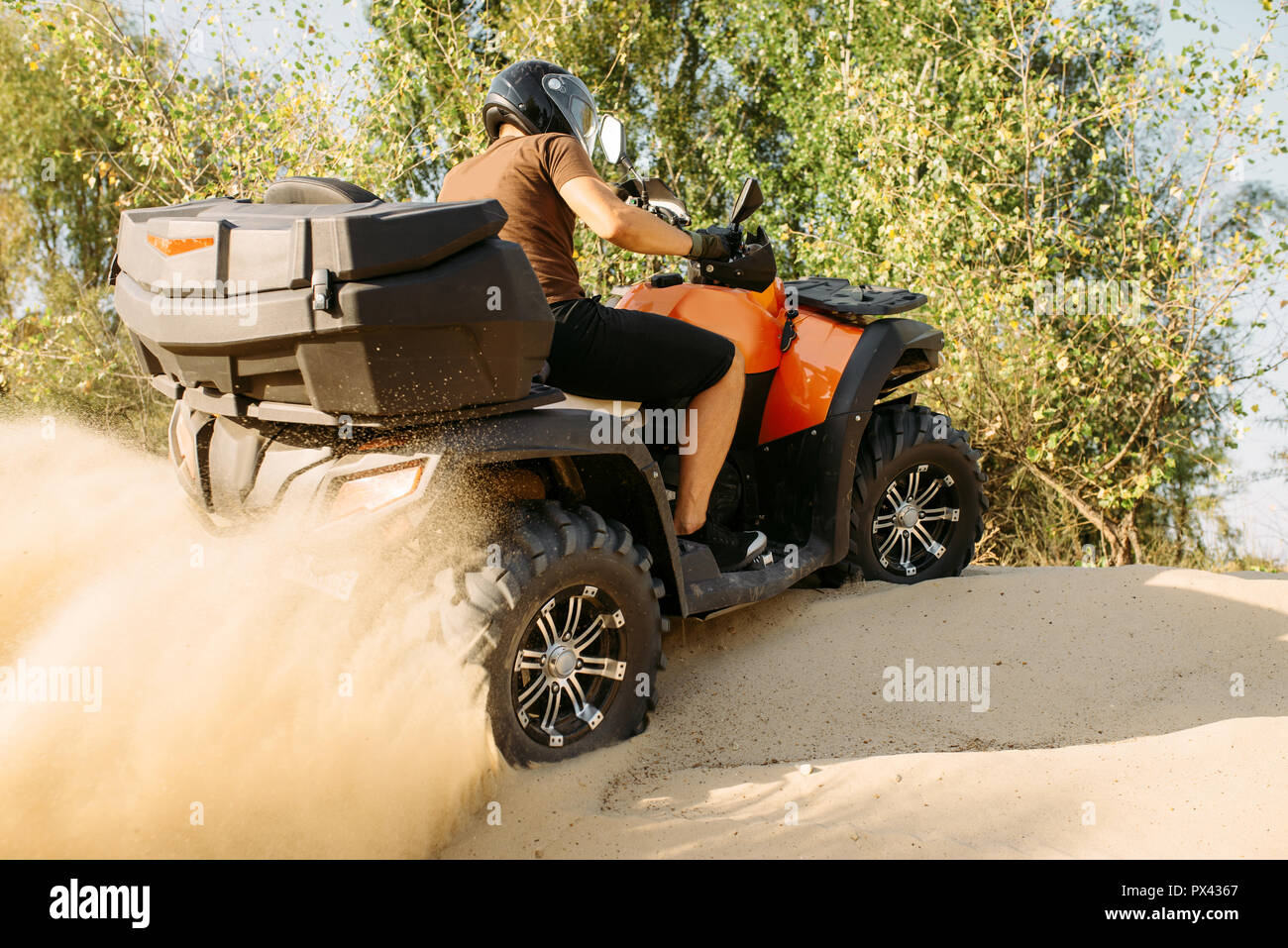 Action atv hi-res stock photography and images - Alamy