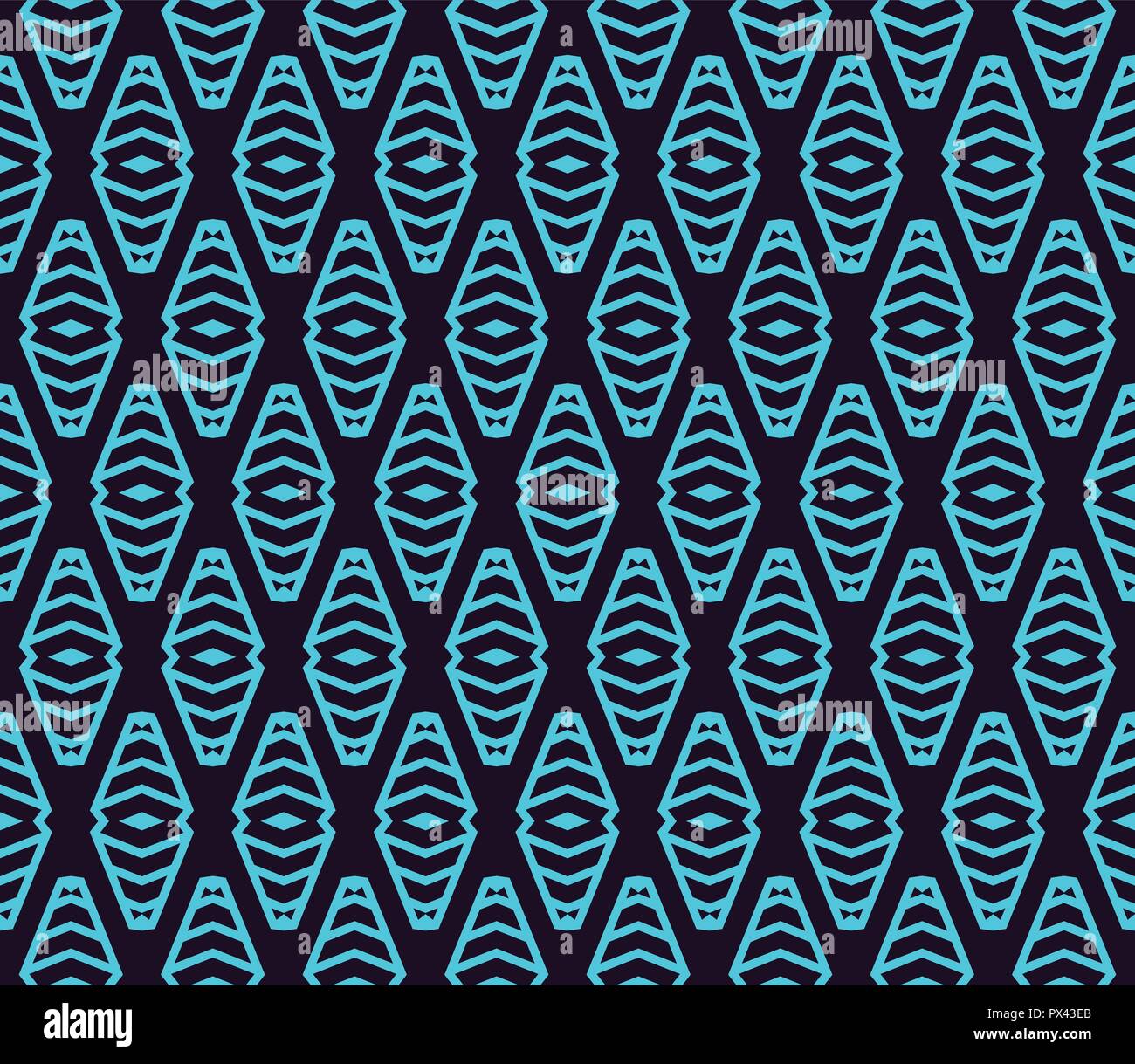 Geometric simple luxury blue minimalistic pattern with lines. Can be ...