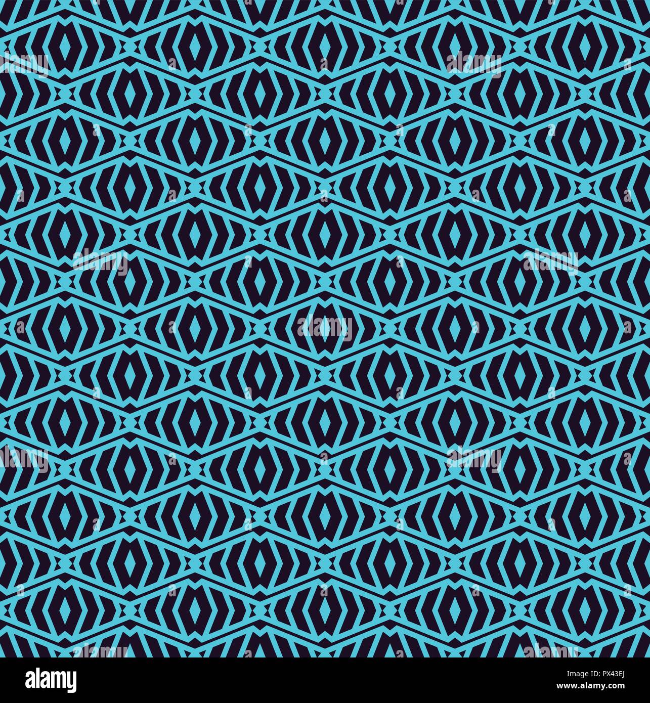 Vector Seamless Pattern Modern Stylish Linear Texture Repeating