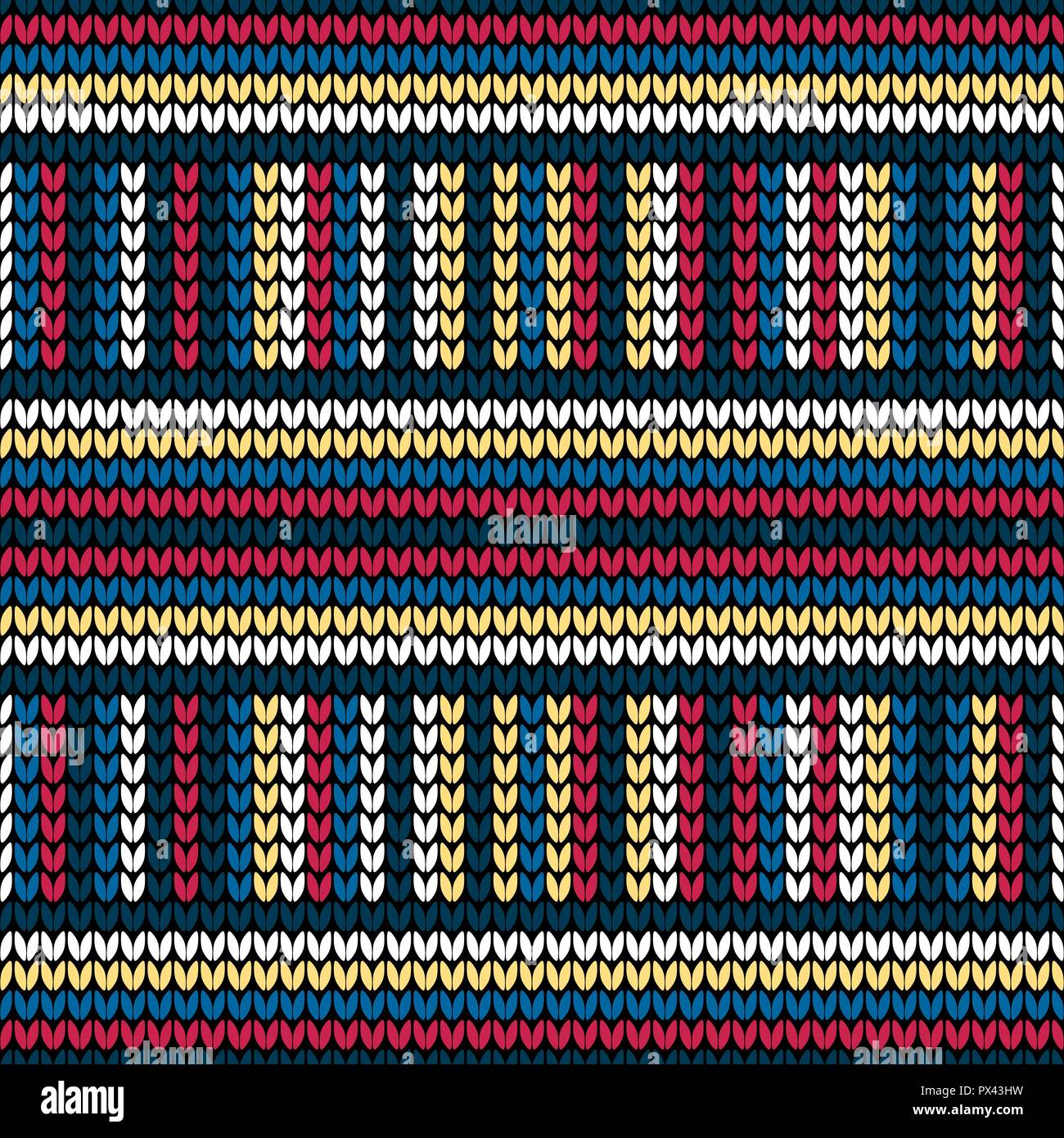 Abstract color seamless knitting pattern with vertical lines wallpaper ...