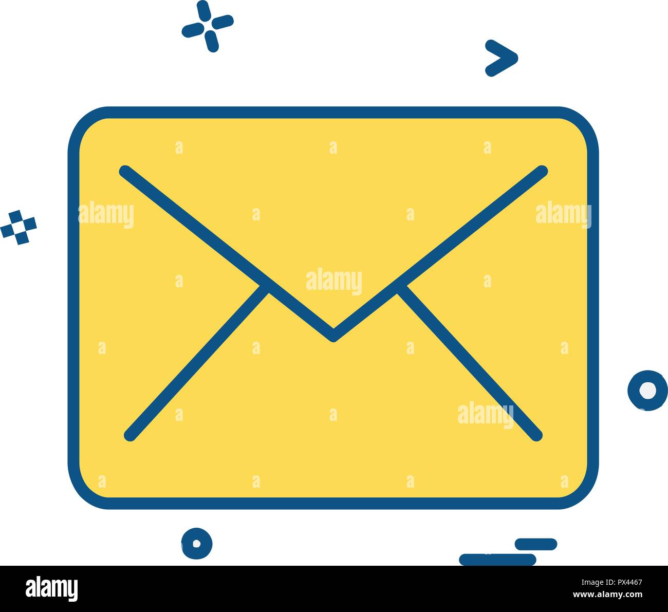 Letter icon design vector Stock Vector Image & Art - Alamy