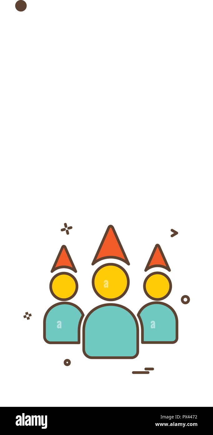 Group avatar icon design vector Stock Vector Image & Art - Alamy