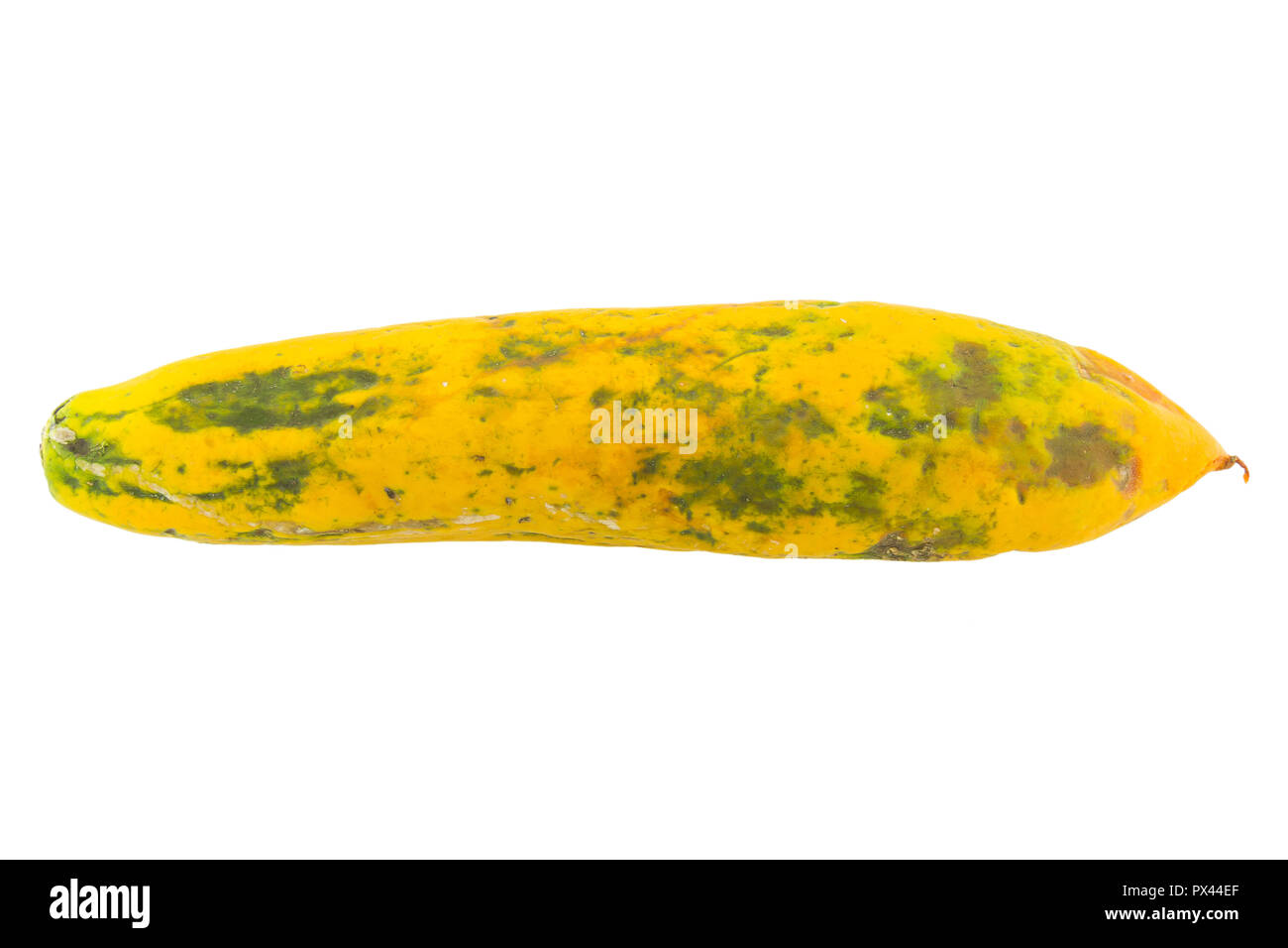 rotten papaya on white isolate background Stock Photo - Alamy