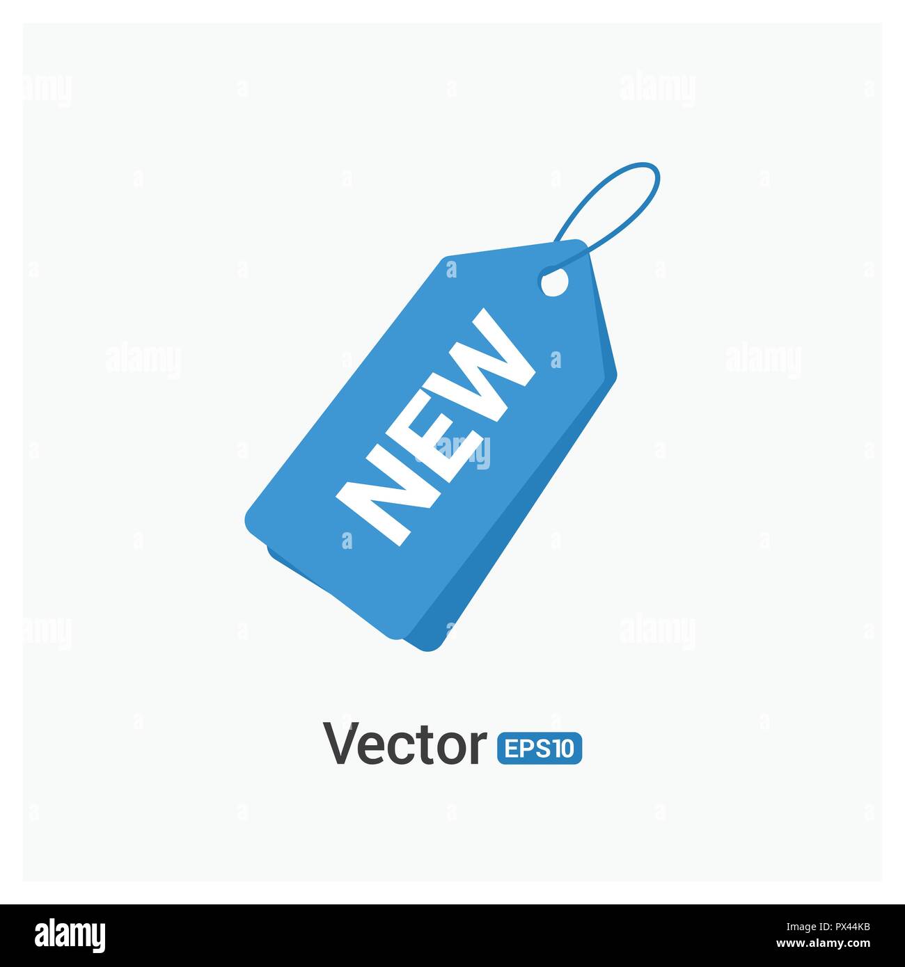 Tag design with typography and white background vector Stock Vector ...