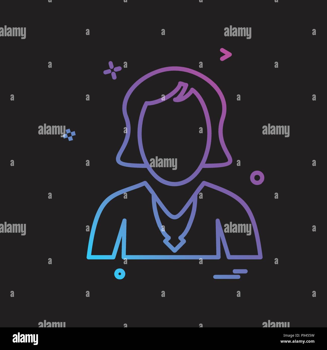 Avatar icon design vector Stock Vector Image & Art - Alamy