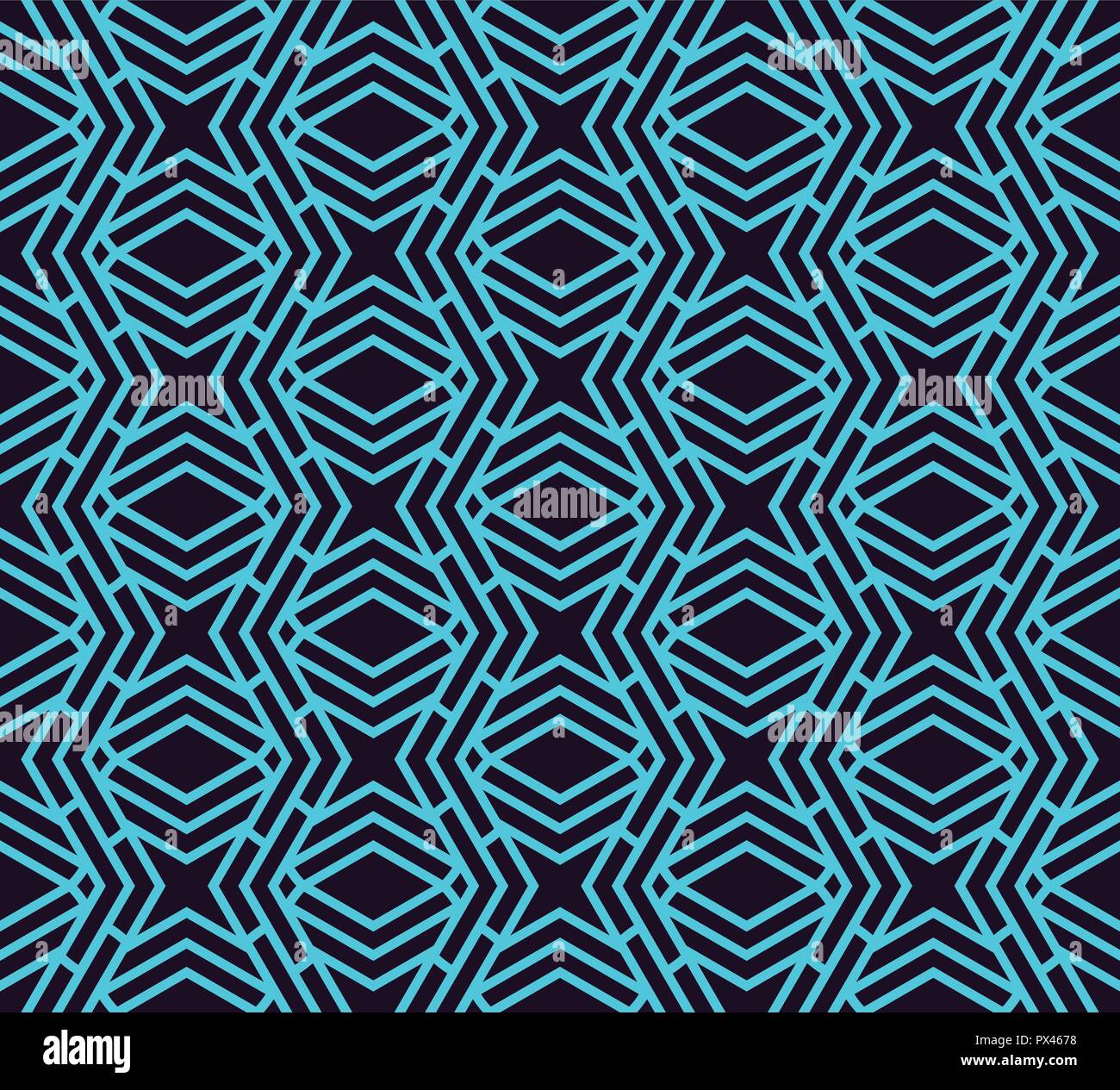 Vector seamless pattern. Modern stylish linear texture. Repeating ...
