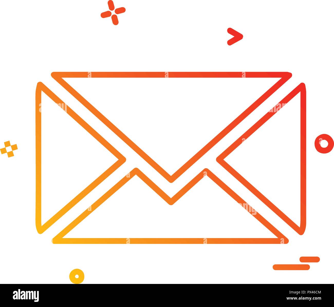 Letter icon design vector Stock Vector Image & Art - Alamy