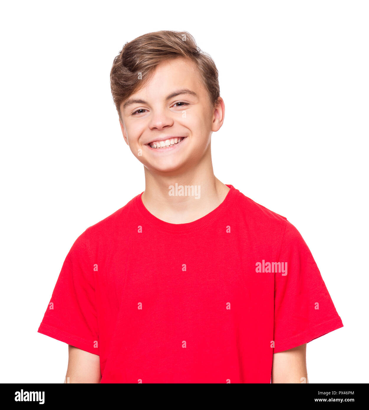 Teen boy portrait Stock Photo - Alamy