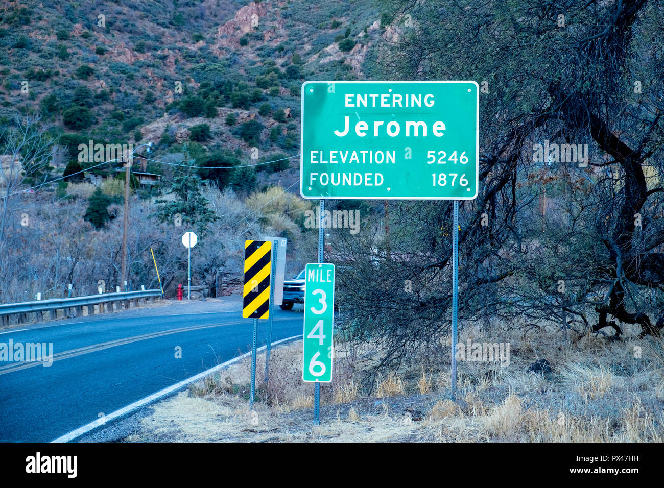Arizona jerome hi-res stock photography and images - Alamy