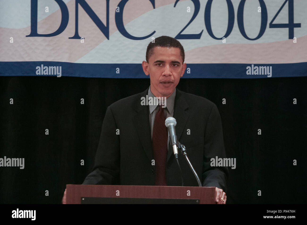 2004 Democratic National Convention at the Boston Fleet Center Stock ...