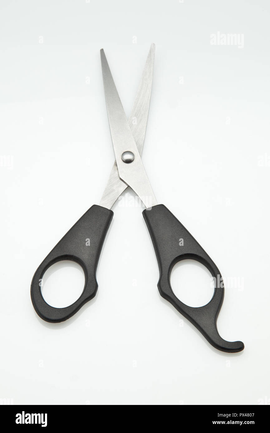 sharp scissors and cut open Stock Photo - Alamy