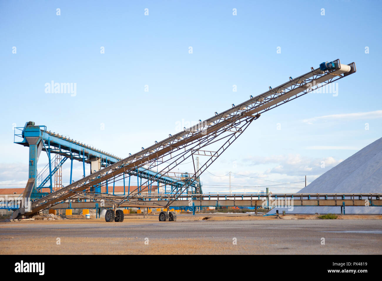 Salt conveyor belt hi-res stock photography and images - Alamy
