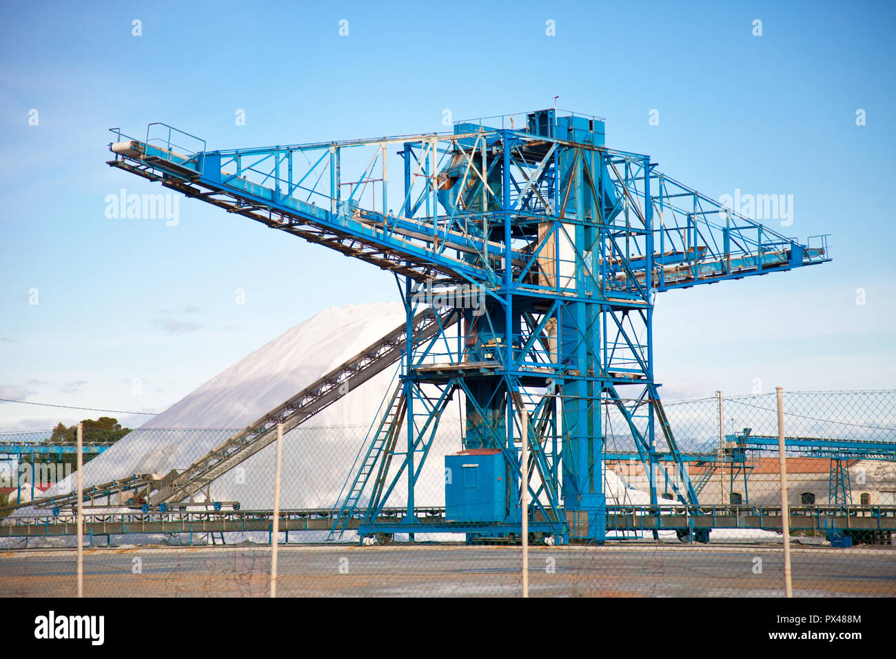 Salt conveyor belt hi-res stock photography and images - Alamy