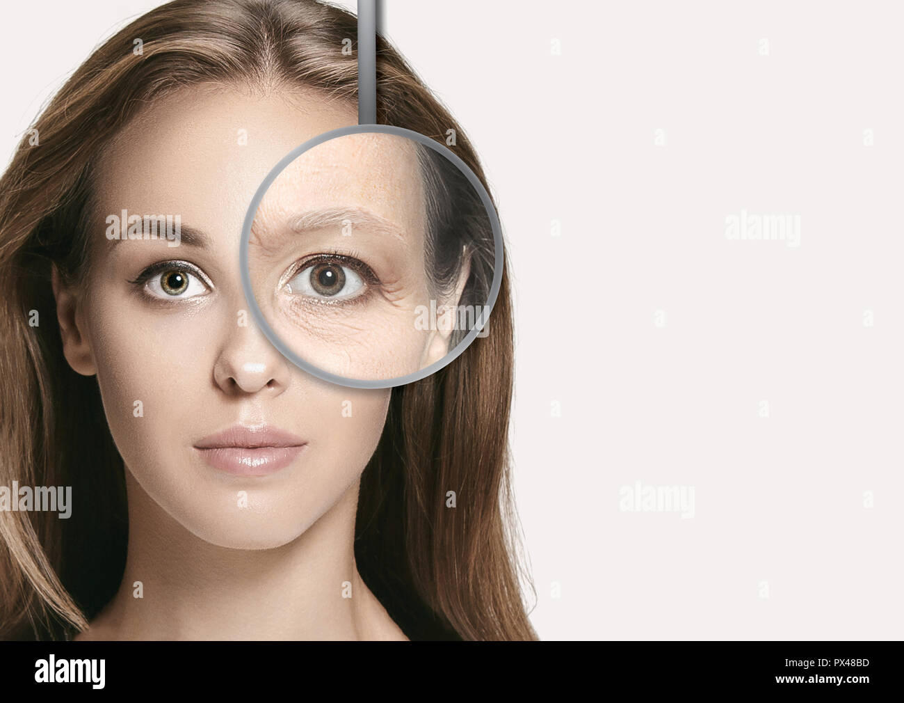 Human aging process hi-res stock photography and images - Alamy