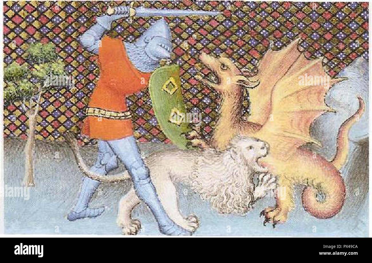 vintage arthurian artwork Stock Photo - Alamy