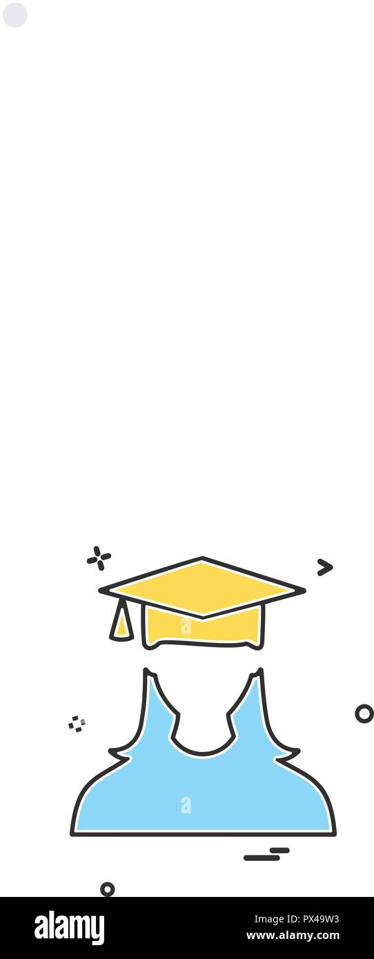 Student icon design vector Stock Vector Image & Art - Alamy