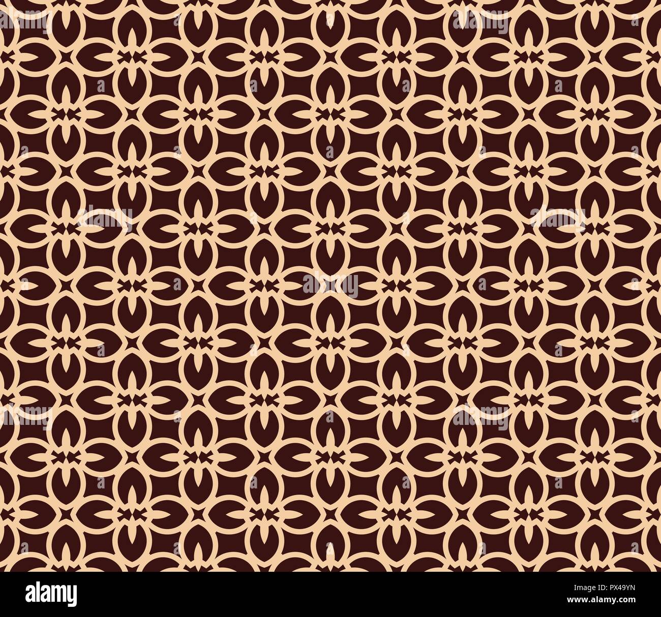 Seamless linear pattern with elegant curved lines and scrolls ...
