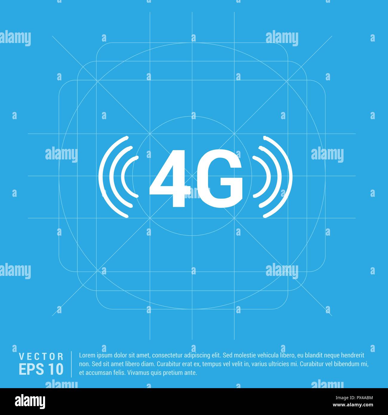 4G connection icon Stock Vector Image & Art - Alamy