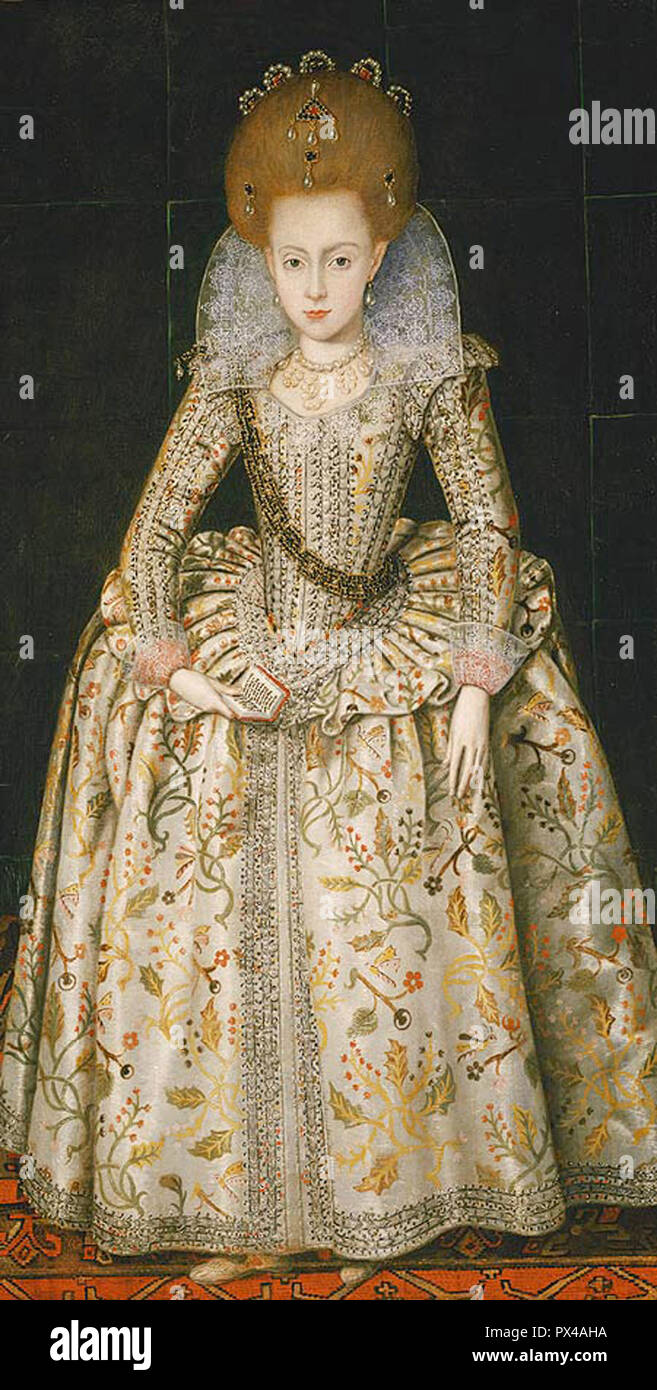 Tudor lady portrait hi-res stock photography and images - Alamy