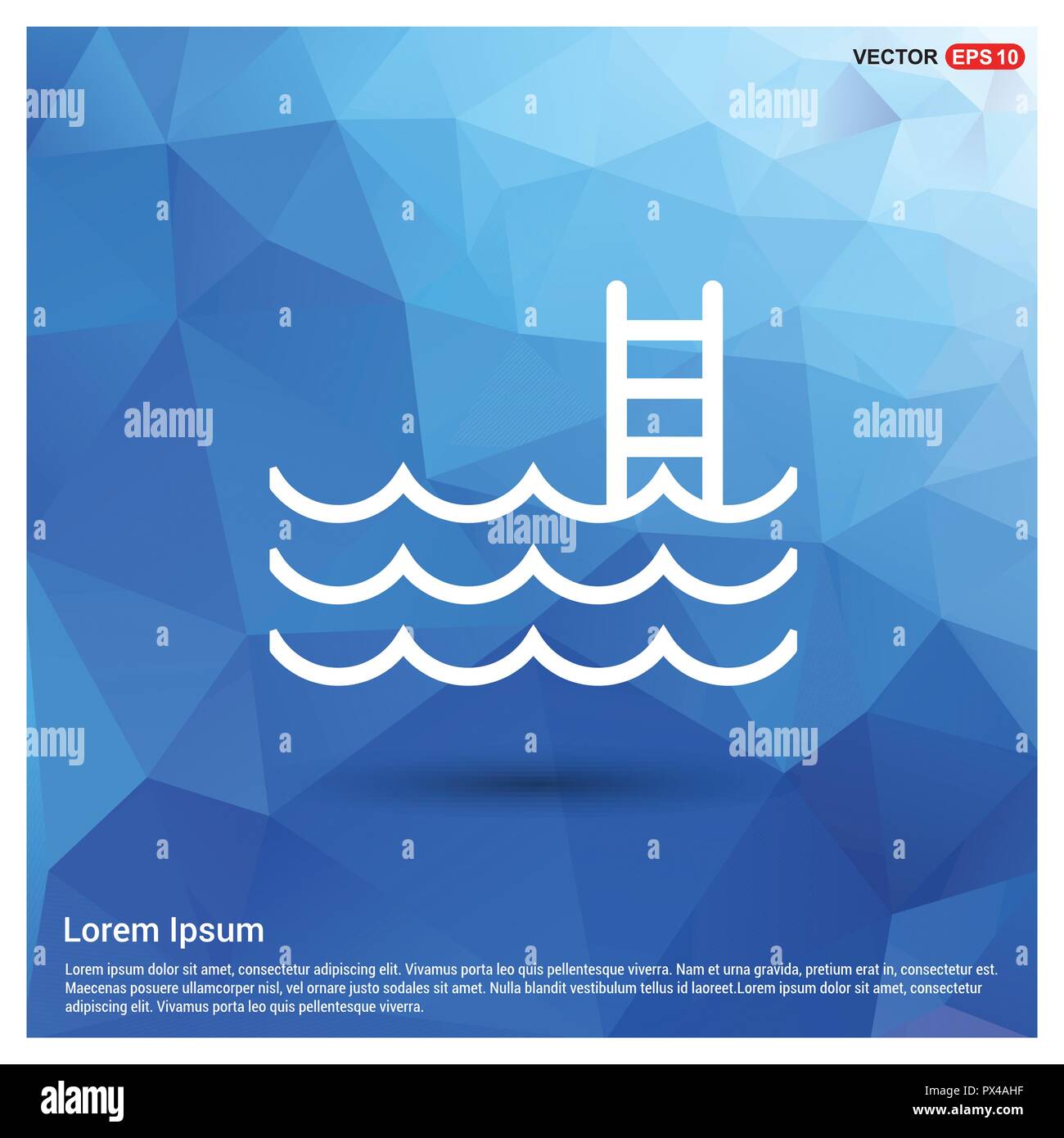 Water pool icon Stock Vector Image & Art - Alamy