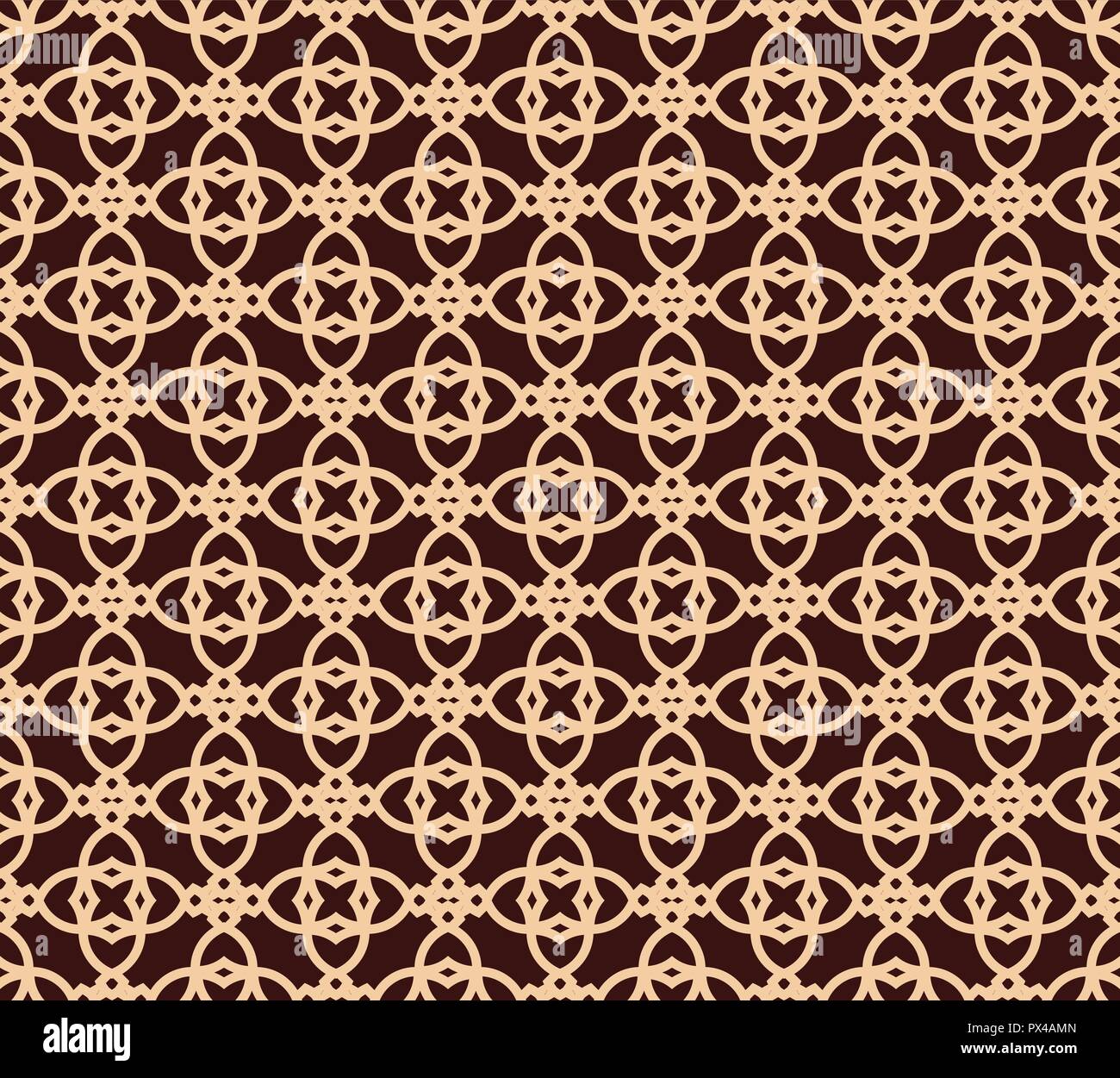 Seamless linear pattern with elegant curved lines and scrolls ...