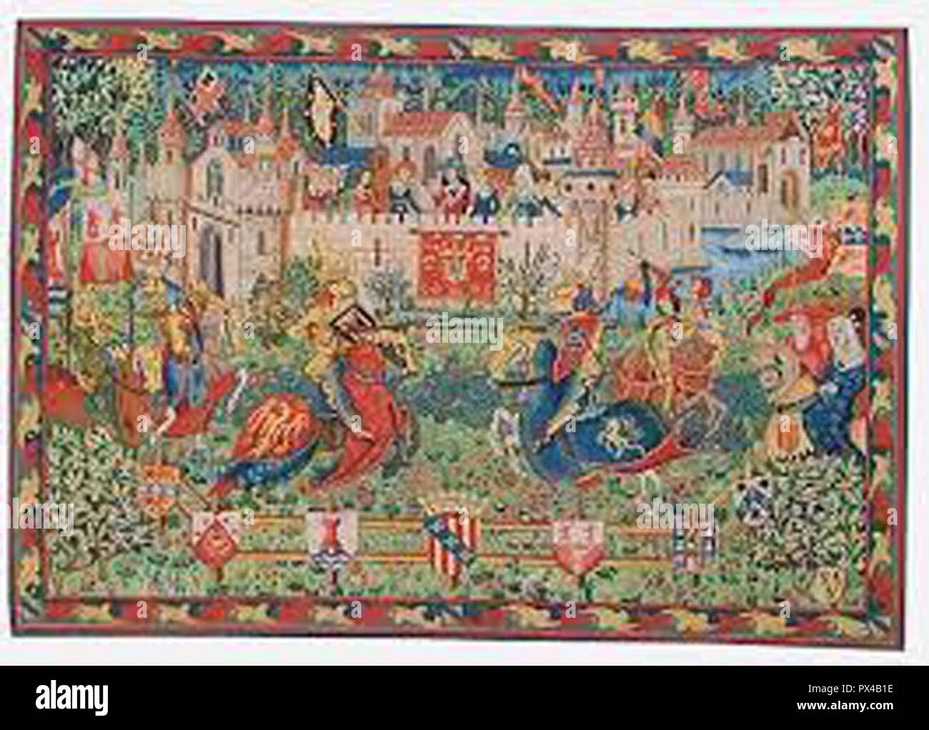 arthurian vintage illustration Stock Photo - Alamy