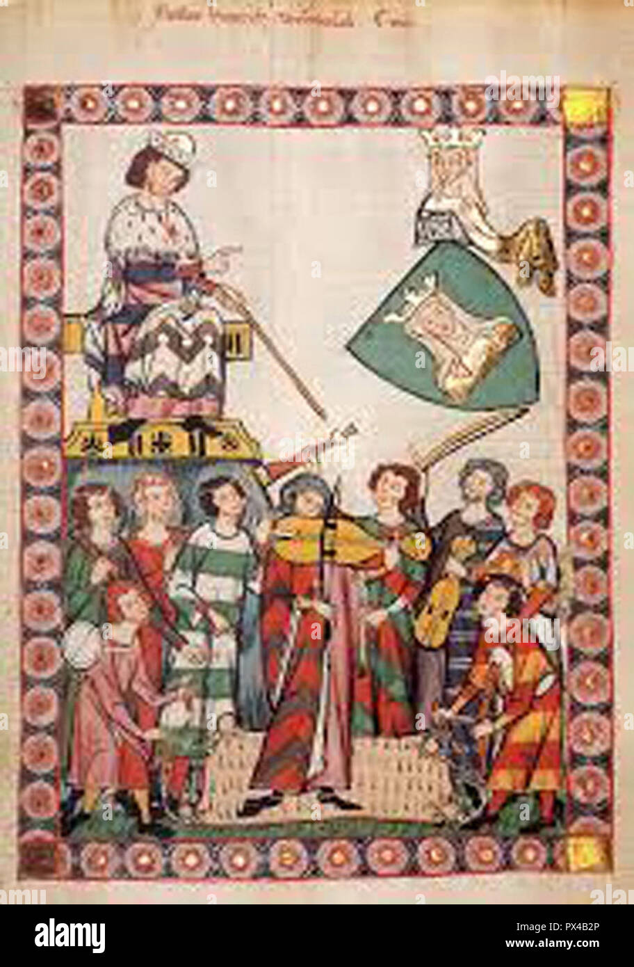 arthurian vintage illustration Stock Photo - Alamy