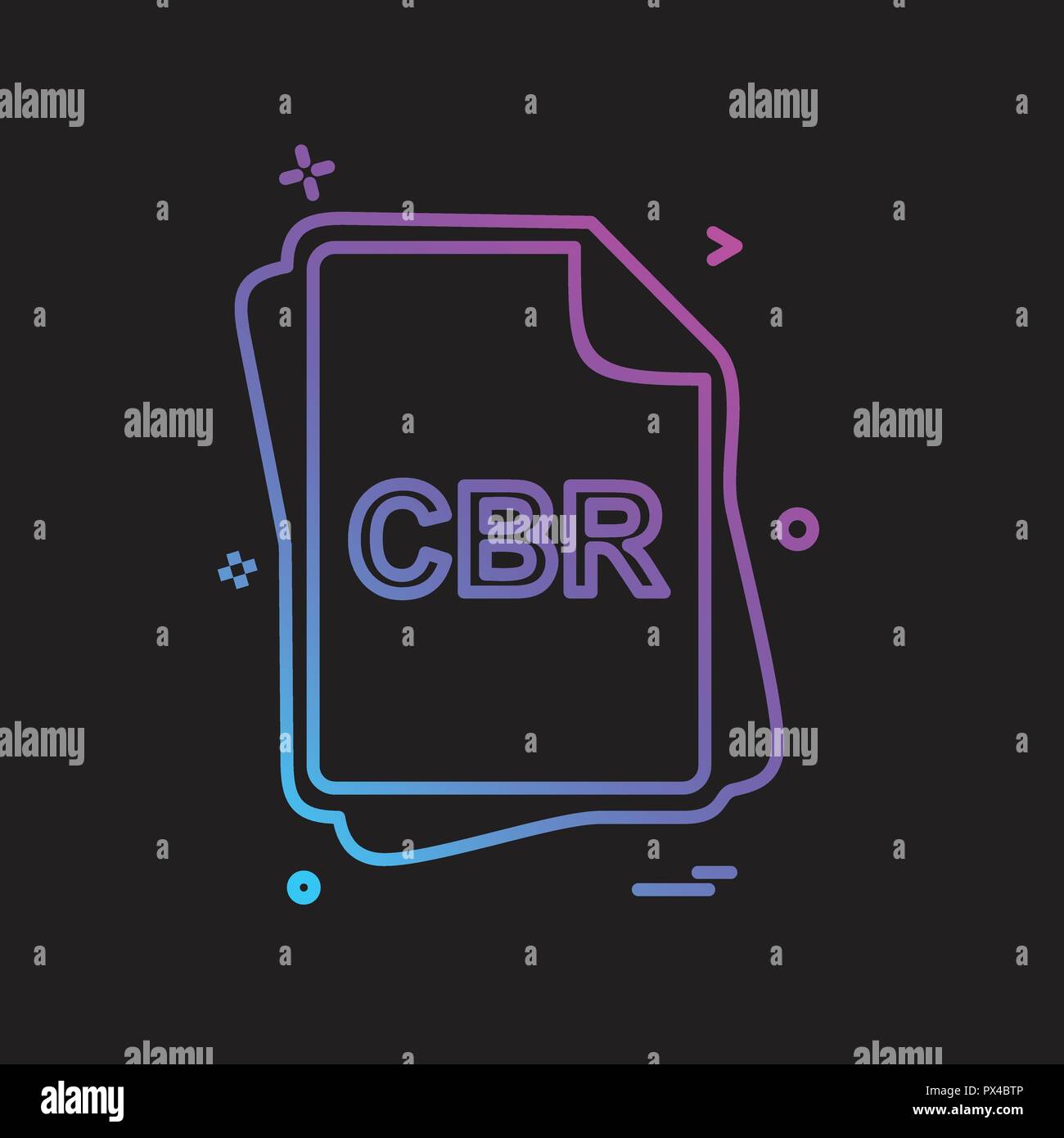 Cbr symbol hi-res stock photography and images - Alamy
